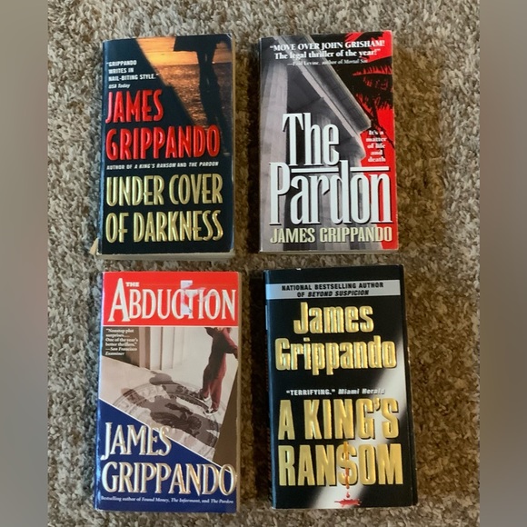 James Grippando | Accents | Euc James Grippando 4pk | Poshmark